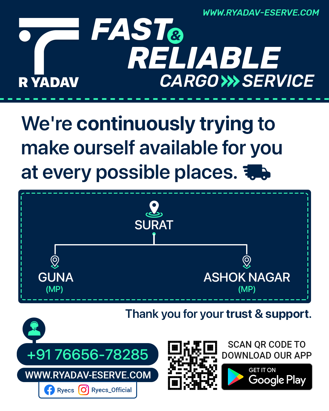 Ryadav Xpress Cargo Service